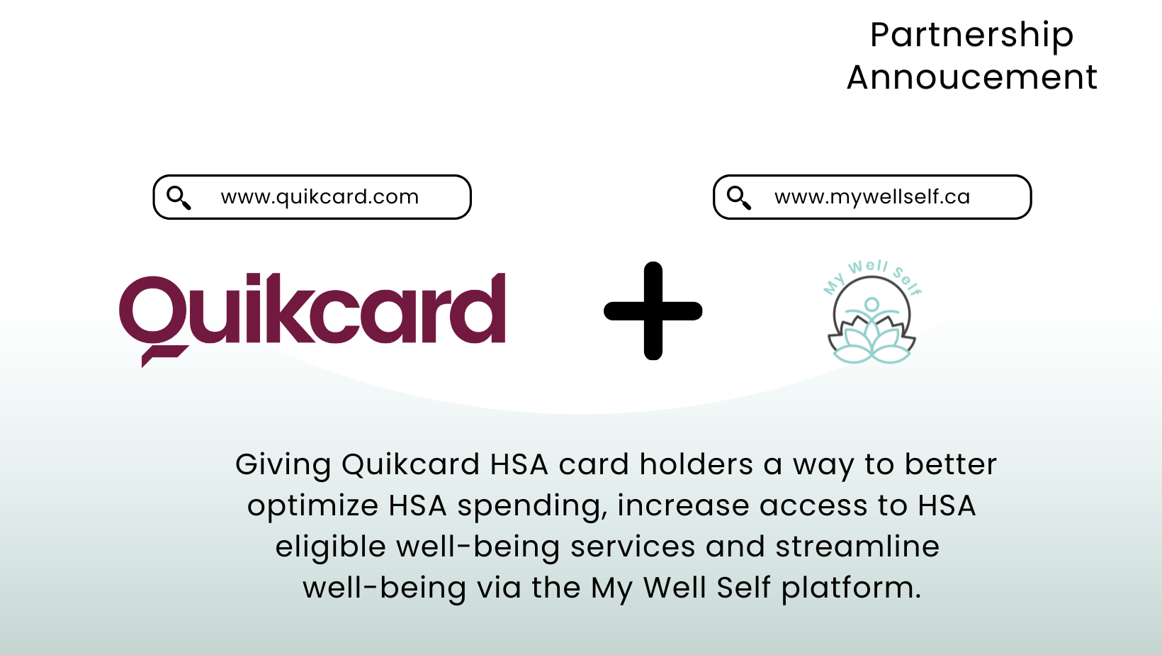 My Well Self and Quikcard Announce Strategic Partnership - Quikcard